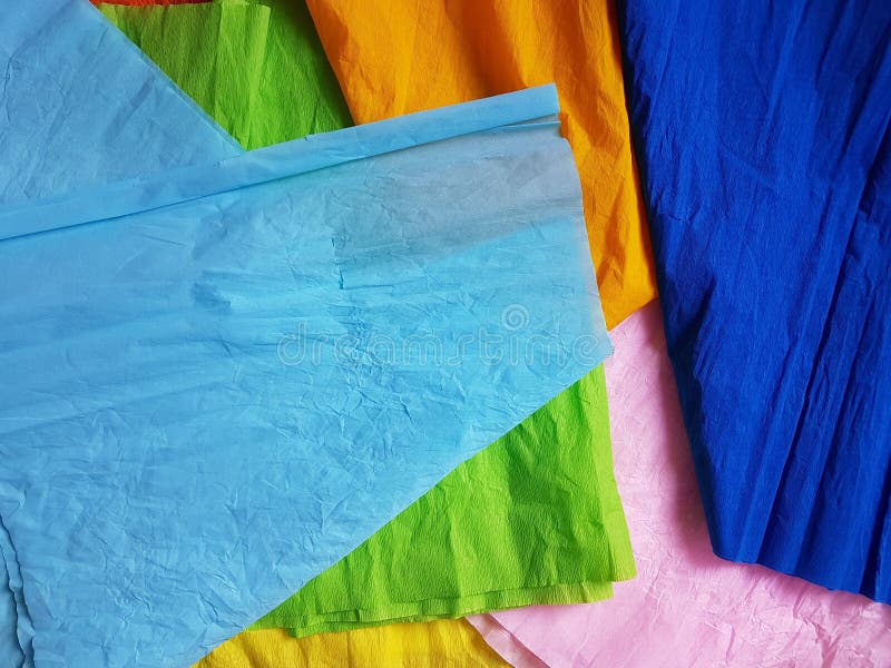 Multicolor Paper Background Silk Surface Empty Blank Sheets Vivid ...