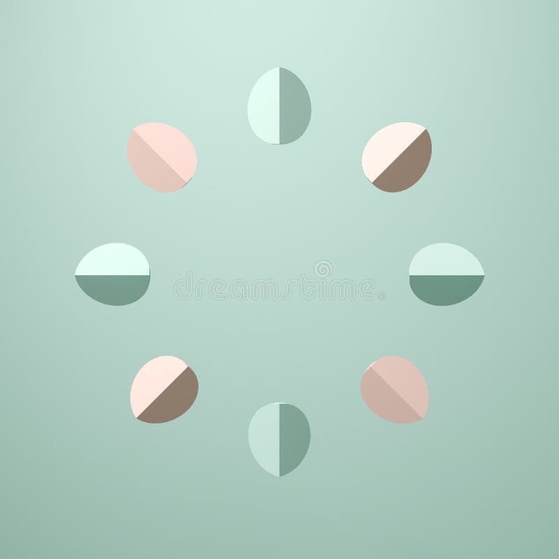 Multicolor Pastel Abstract Background 3D Rendering Stock Illustration ...