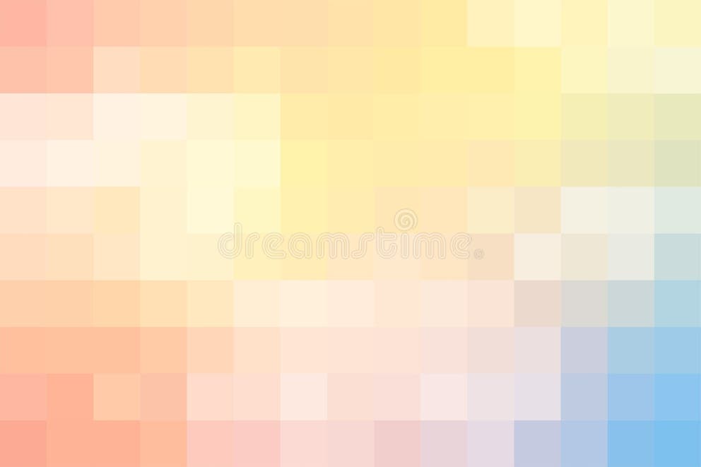 Multicolor Pastel Pixel Background, Gradient Abstract Tile Background ...