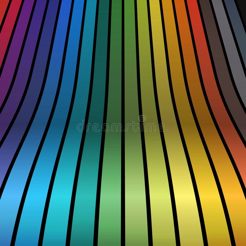 Multicolor Pattern As Wallpaper with Lines and Gradient Stock Vector ...