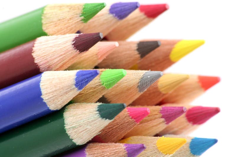 Multicolor pencils stock image. Image of colourful, pencils - 1698095