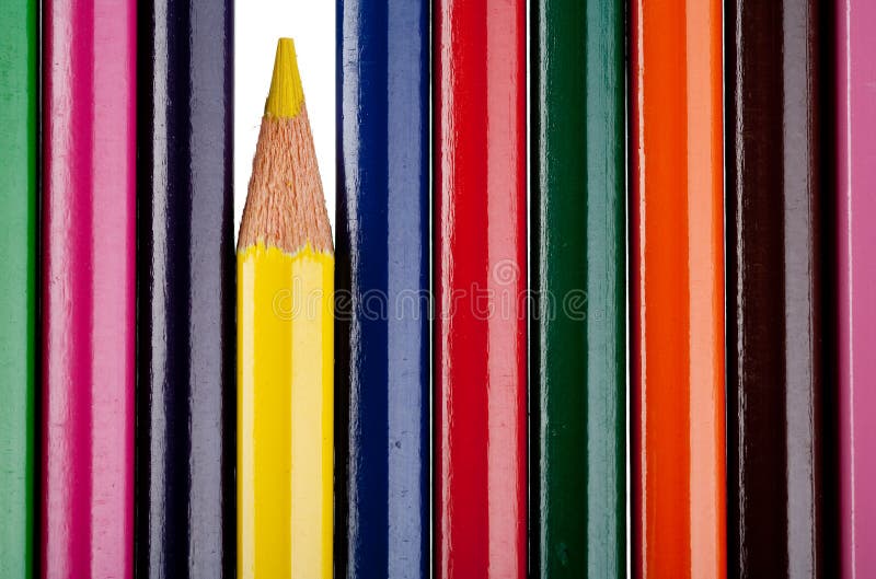 Multicolor pencils stock image. Image of multicolored - 27809647