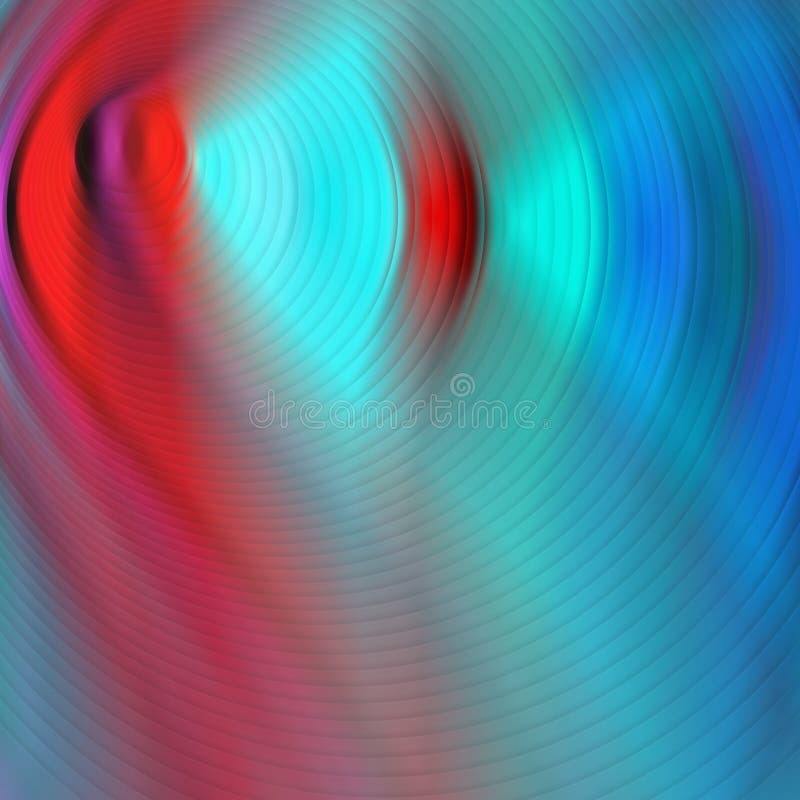 Multicolor Radial Flower Design Stock Illustration - Illustration of ...