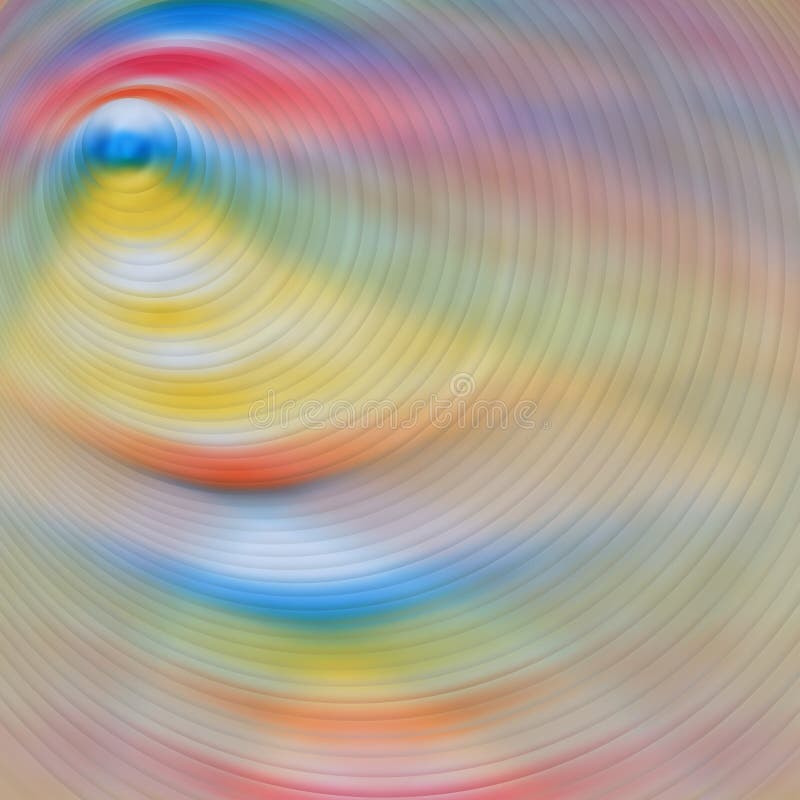 Multicolor Radial Flower Design Stock Illustration - Illustration of ...