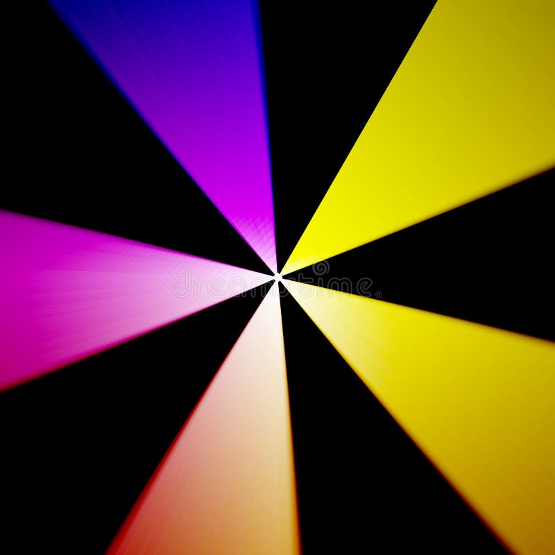 Multicolor Radial Pattern Abstract Background Stock Illustration ...