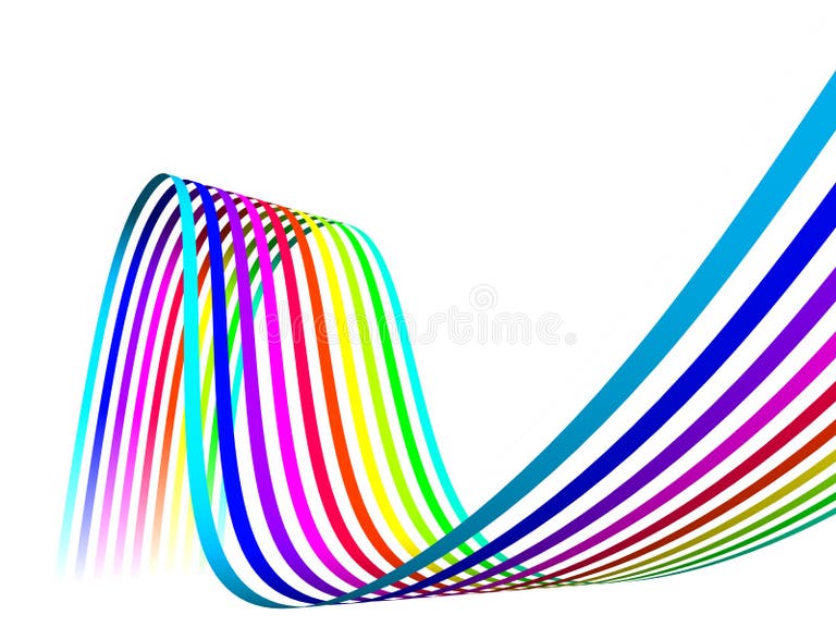 Rainbow Swish Stock Illustrations – 90 Rainbow Swish Stock ...