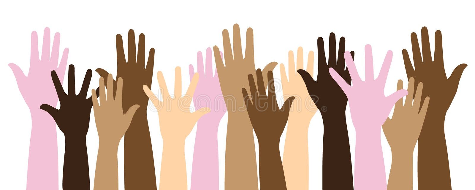 Human rights stock vector. Illustration of drawing, abstract - 17588669