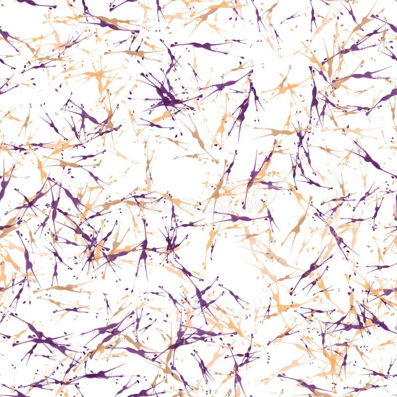 Multicolor Random Brush Strokes on the White Background. Thin Paint ...