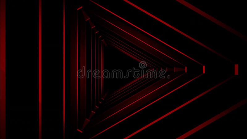 Multicolor RGB Neon Triangle Abstract Creating a Vibrant 3D Effect in ...