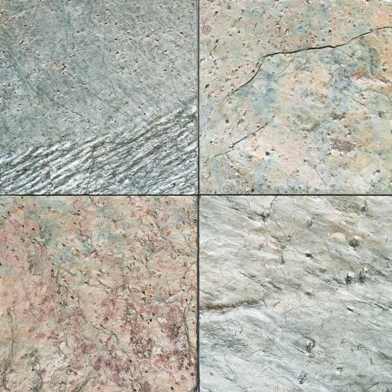 Multicolor Seamless Slate Tile Texture with Irregular Pattern and ...