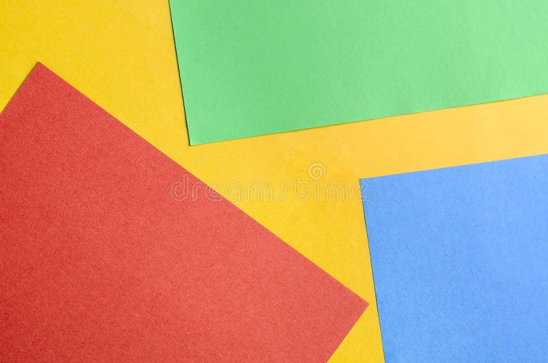 Multicolor Sheets of Paper Abstract Background Stock Photo - Image of ...