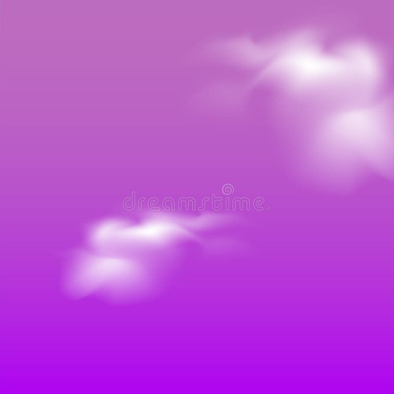 Multicolor Sky and Windy Cloud Background Stock Illustration ...