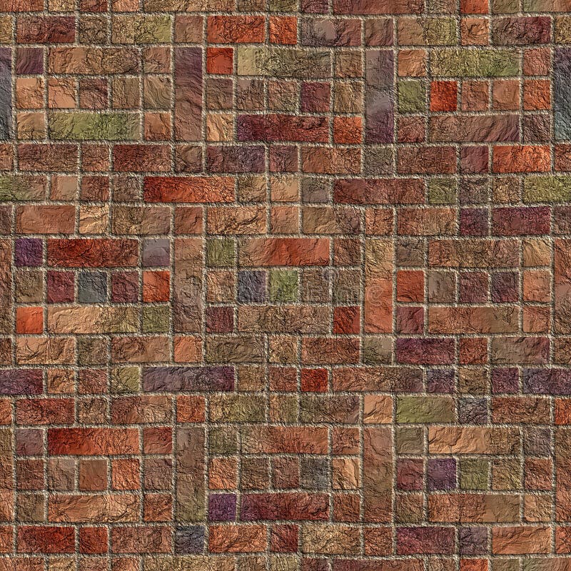 Multicolor stone wall stock illustration. Illustration of structure ...