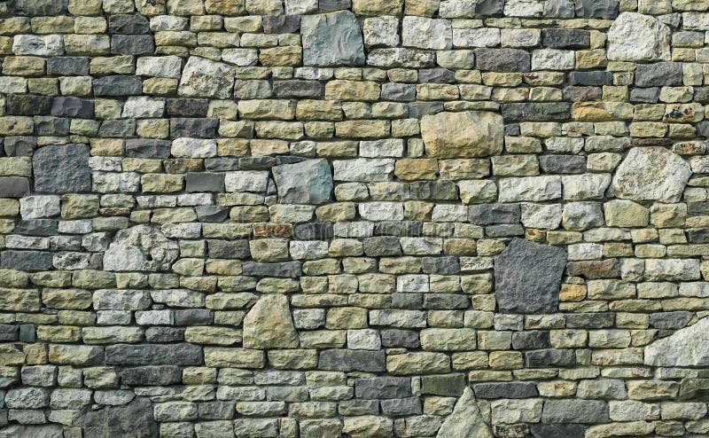 Multicolor Stone Wall Texture Stock Photo - Image of grunge, aged: 47479340