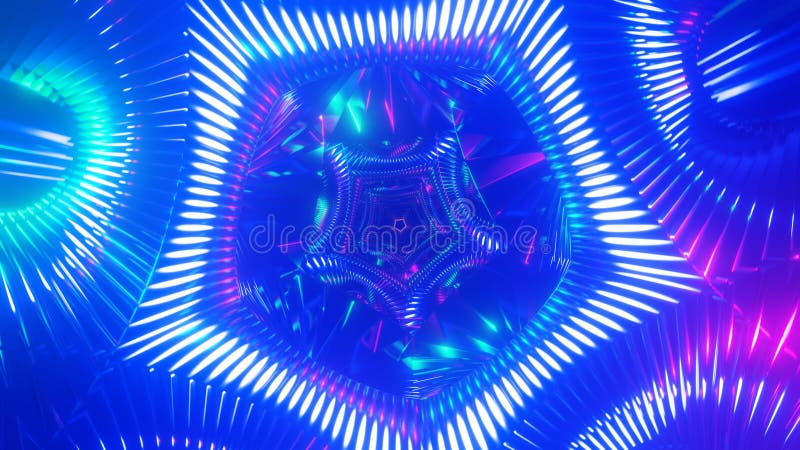 Multicolor Strobe Futuristic Psychedelic Hypnotic VJ Seamless Loop ...