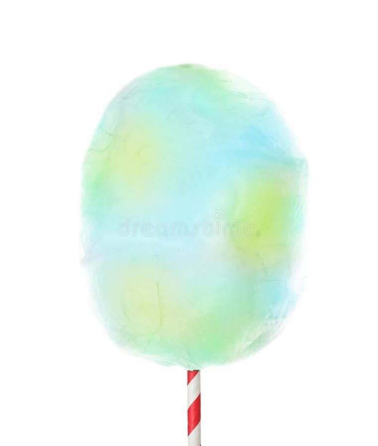 Multicolor Sweet Cotton Candy on Background Stock Image - Image of ...