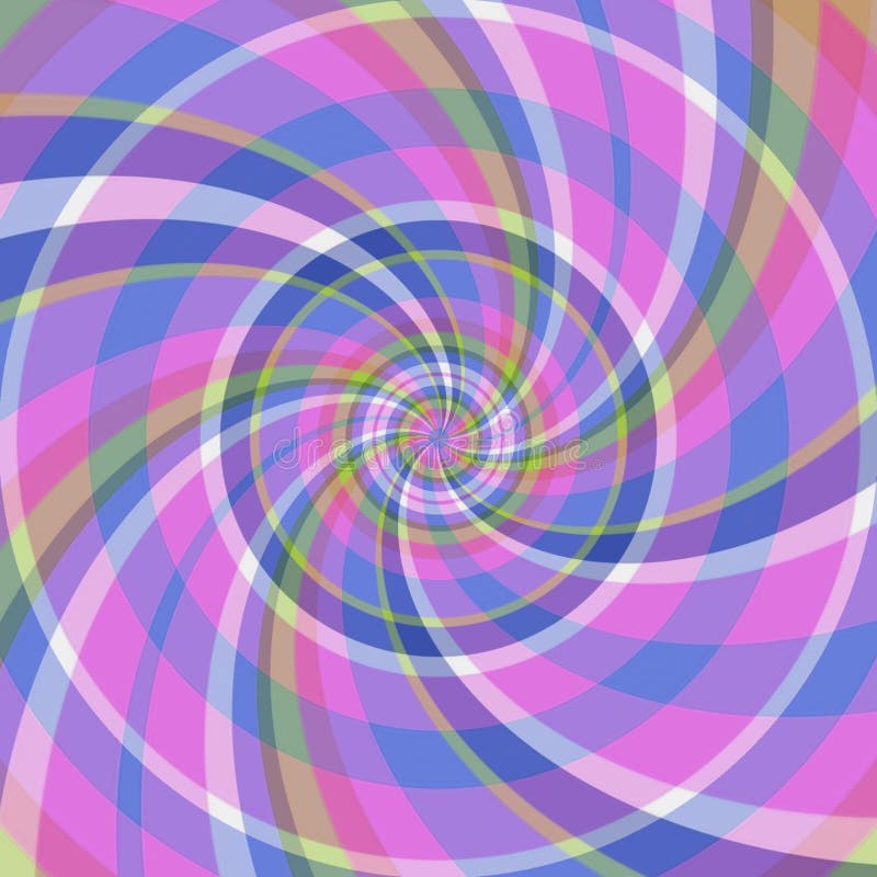 Multicolor Tartan Spiral Pattern Illustration Stock Illustration ...