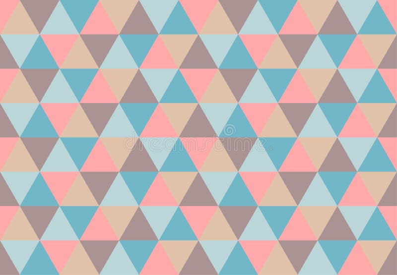 Multicolor Triangular Seamless Pattern. Low Poly Geometric Background ...