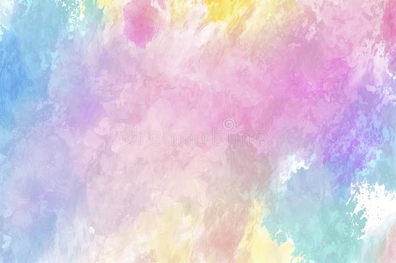 Multicolor Watercolor Splash Abstract Texture for Beautiful Wallpaper ...