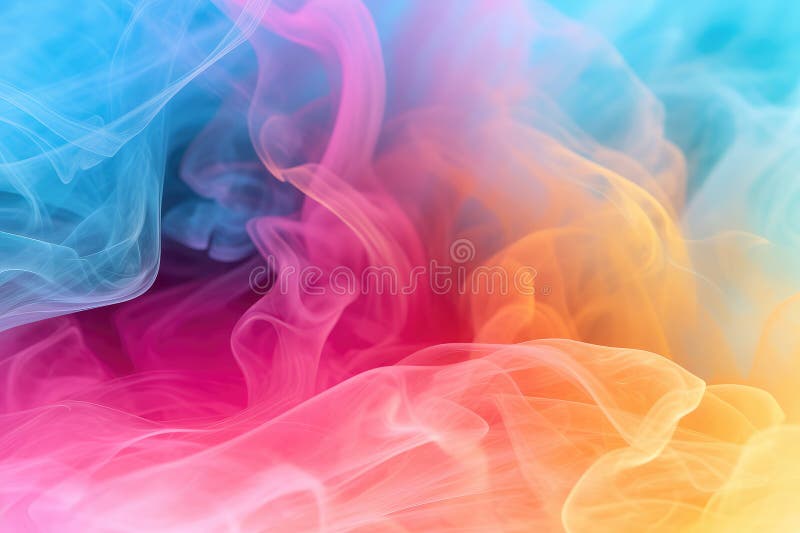 Multicolor Web Background of Vapor Gas Spread Out Extreme Closeup ...