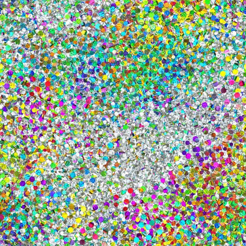Multicolor Glitter Seamless Texture, Christmas Background, 3d ...