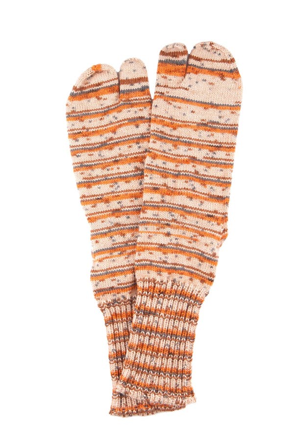 Multicolor Wool Socks Isolated Stock Image - Image of underwear ...