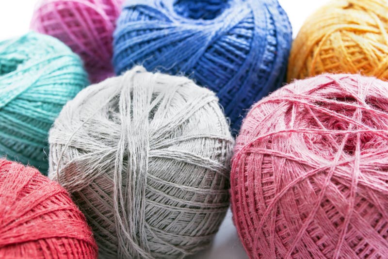 Multicolor yarn stock photo. Image of haberdashery, hobbies - 32533698