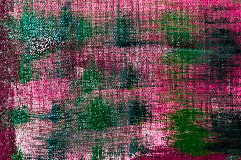 Multicolored Abstract Background, Drawing with Oil Paints on Artistic ...