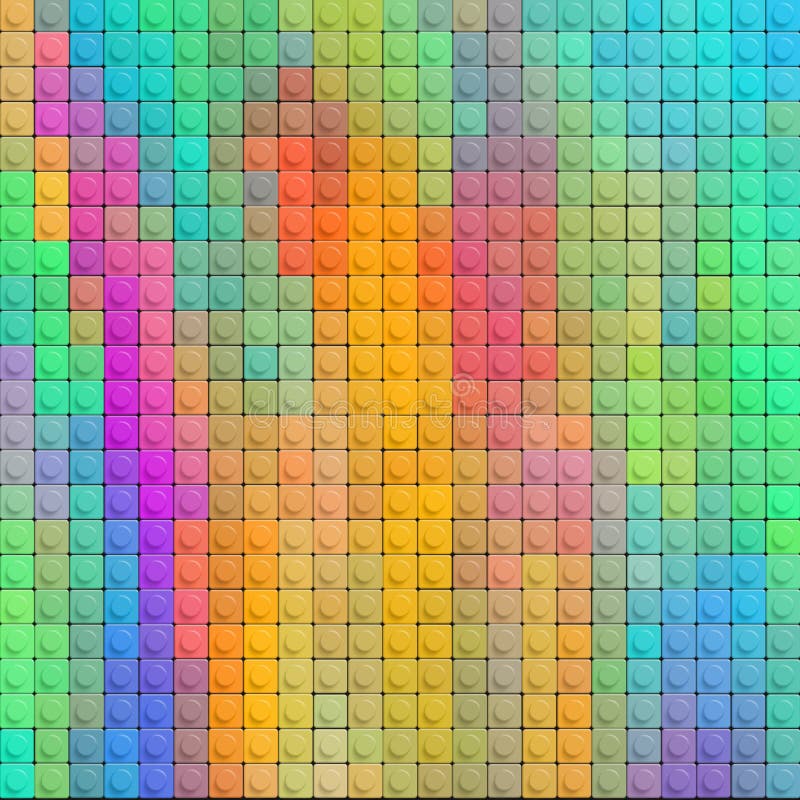 Multicolored Abstract Background, Digital Illustration Stock ...