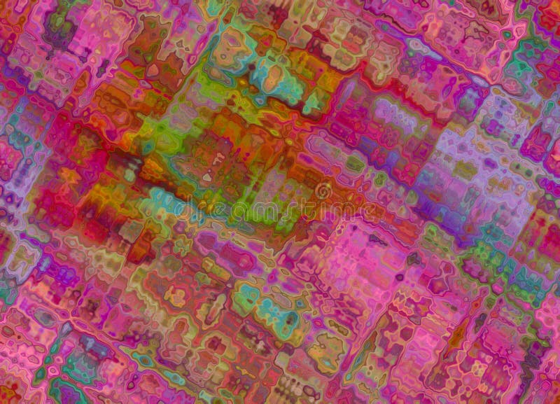 Multicolored Abstract Chaos Blurry Pattern. Comic Background Stock ...