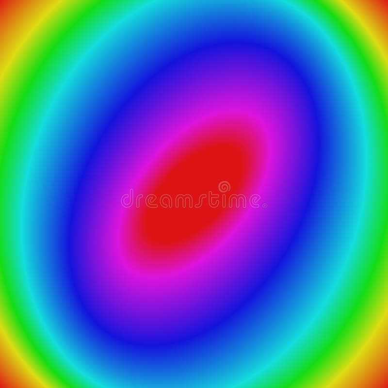 Multicolored Gradient Elliptical Background Stock Vector - Illustration ...