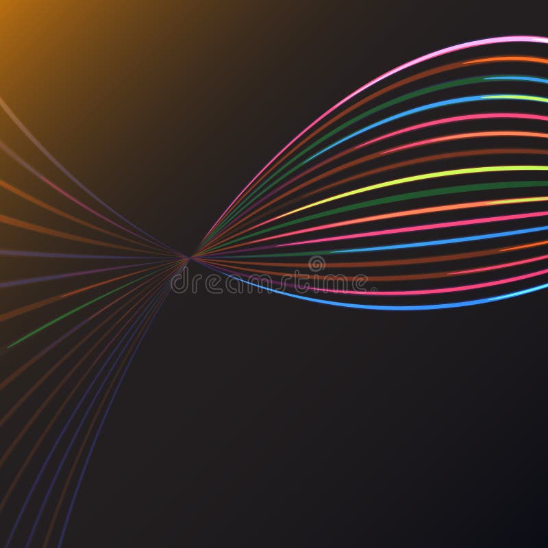 Multicolored Abstract Magic Energy Electrical Spiral Twisted Cosmic ...