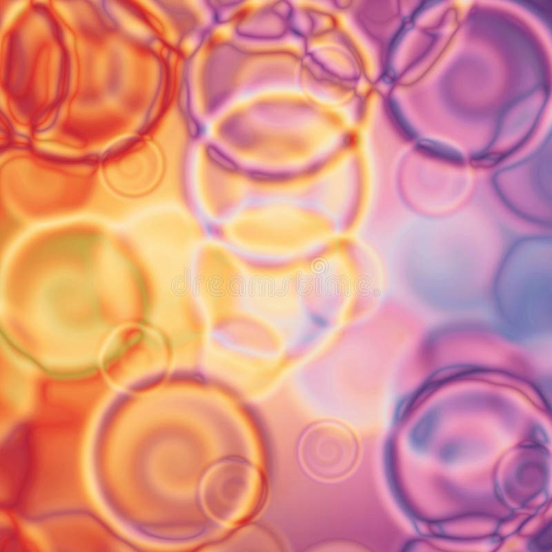 Multicolored Abstract Microscope Magnification of a Colored Solution ...