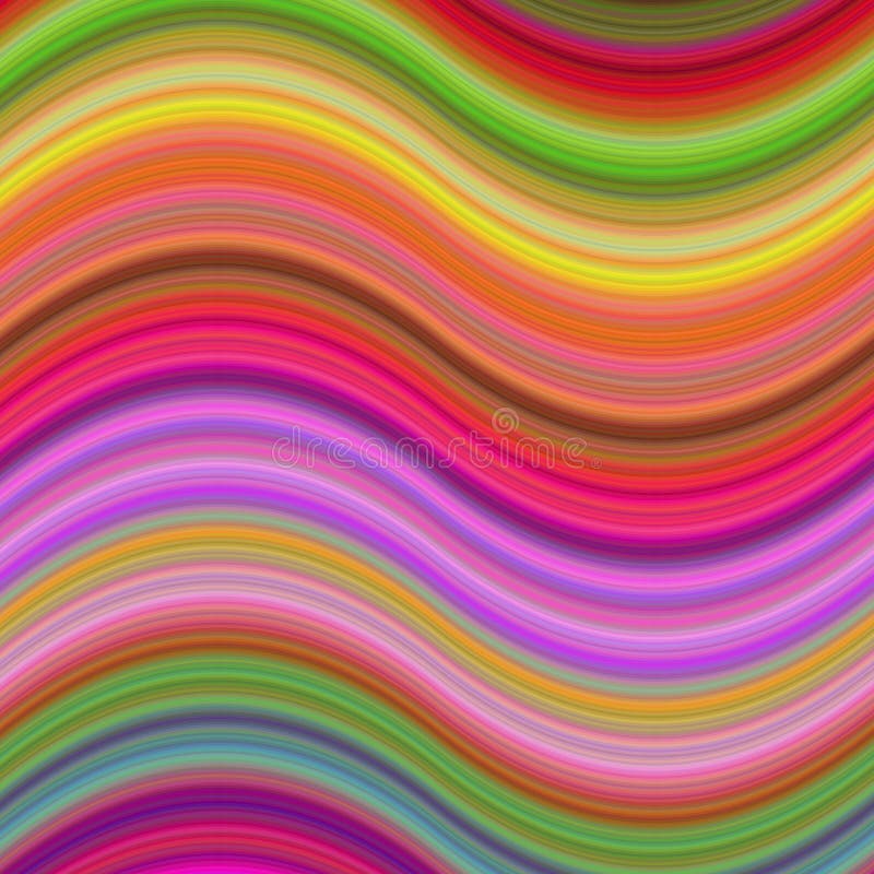 Multicolored Abstract Wave Background Design Stock Vector ...