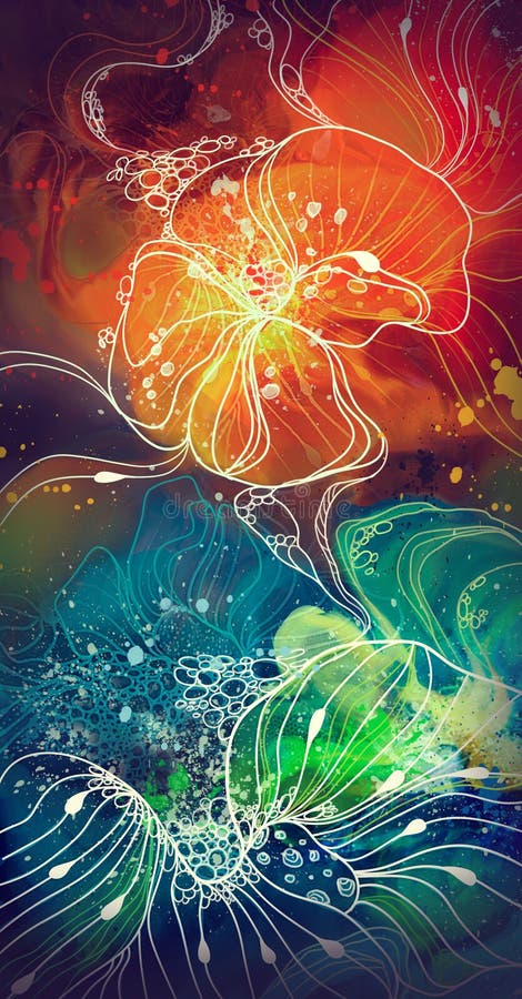 Multicolored abstraction stock vector. Illustration of strokes - 60405006 Multicolored abstraction stock vector. Illustration of strokes - 60405006