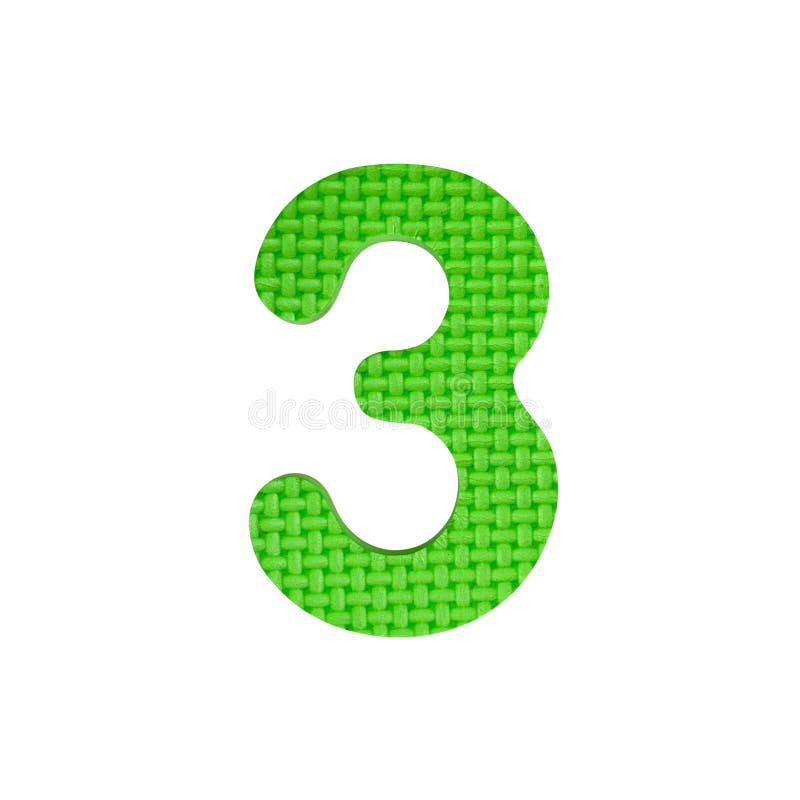 Number 3 in the Digit Table Stock Photo - Image of sign, design: 144658816