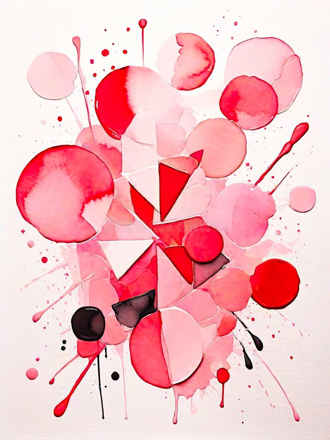 Multicolored Artistic Texture. Creative Contemporary Abstract Art ...