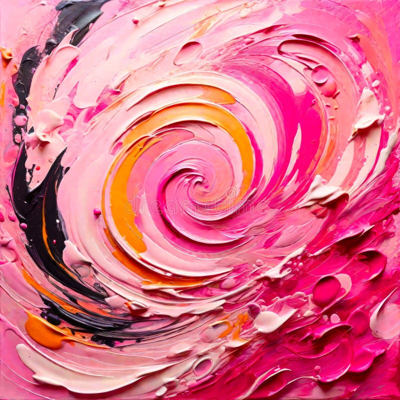 Multicolored Artistic Texture. Creative Contemporary Abstract Art ...