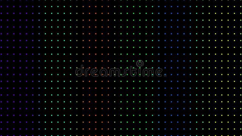 Multicolored Ascending Dot Pattern Wall Background Loop Stock Video ...