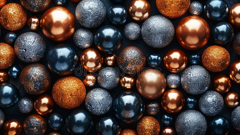 Multicolored Background Illustration in the Form of Balls Made of ...