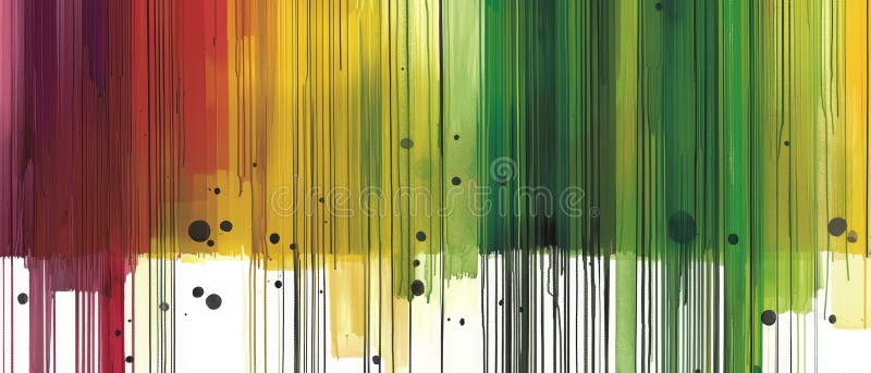 A Multicolored Background with a Large Number of Paint Splatters ...