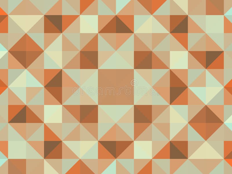 Multicolored Background. a Mosaic of Small Triangles Stock Illustration ...