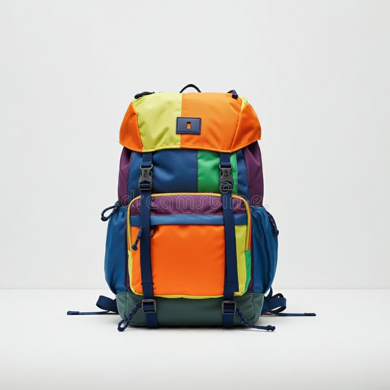Orange Patchwork Backpack Stock Illustrations – 12 Orange Patchwork Backpack Stock Illustrations ...