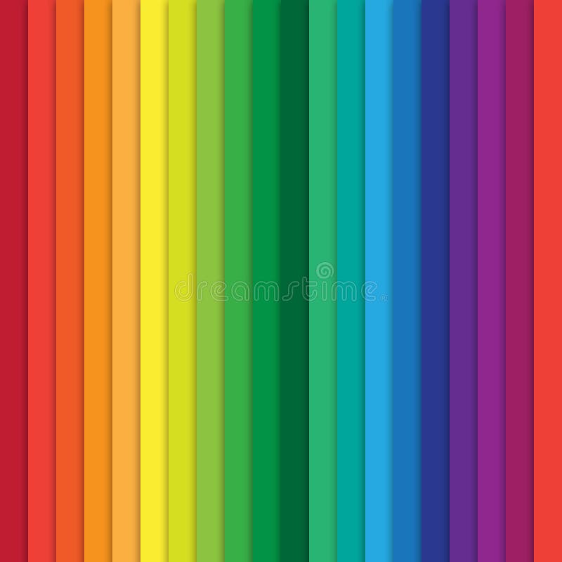 Multicolored Bars in Vertical Design Stock Illustration - Illustration ...