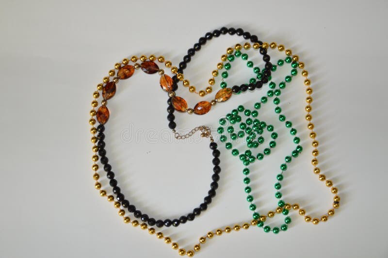 Multicolored Beads As an Object on a Background Stock Photo - Image of ...