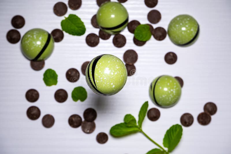 Multicolored Beautifully Decorated Handmade Candies with Fillings Stock ...