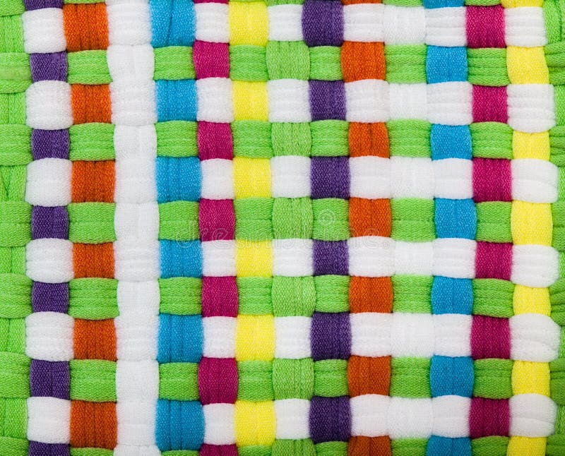 Multicolored Braided Texture Stock Photo - Image of blue, design: 28778586