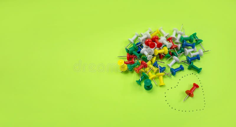 Multicolored Buttons on Bright Paper, Close-up. Background for Design ...