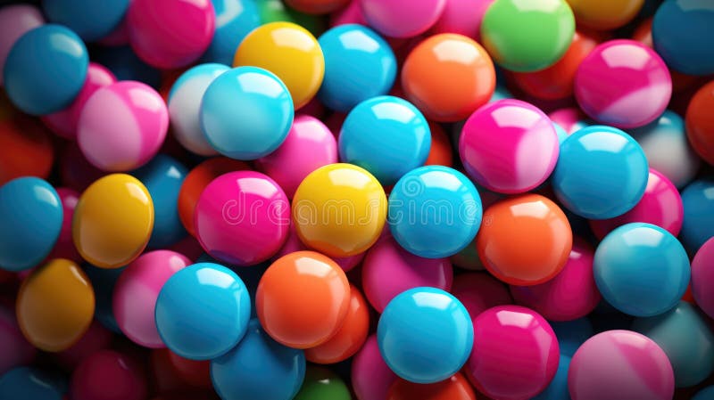 Multicolored candy drops stock illustration. Illustration of wallpaper ...