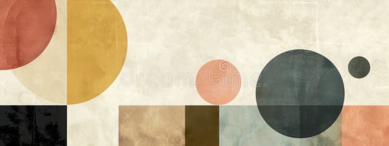 Multicolored Circles Decorating a Wall Stock Image - Image of pattern ...